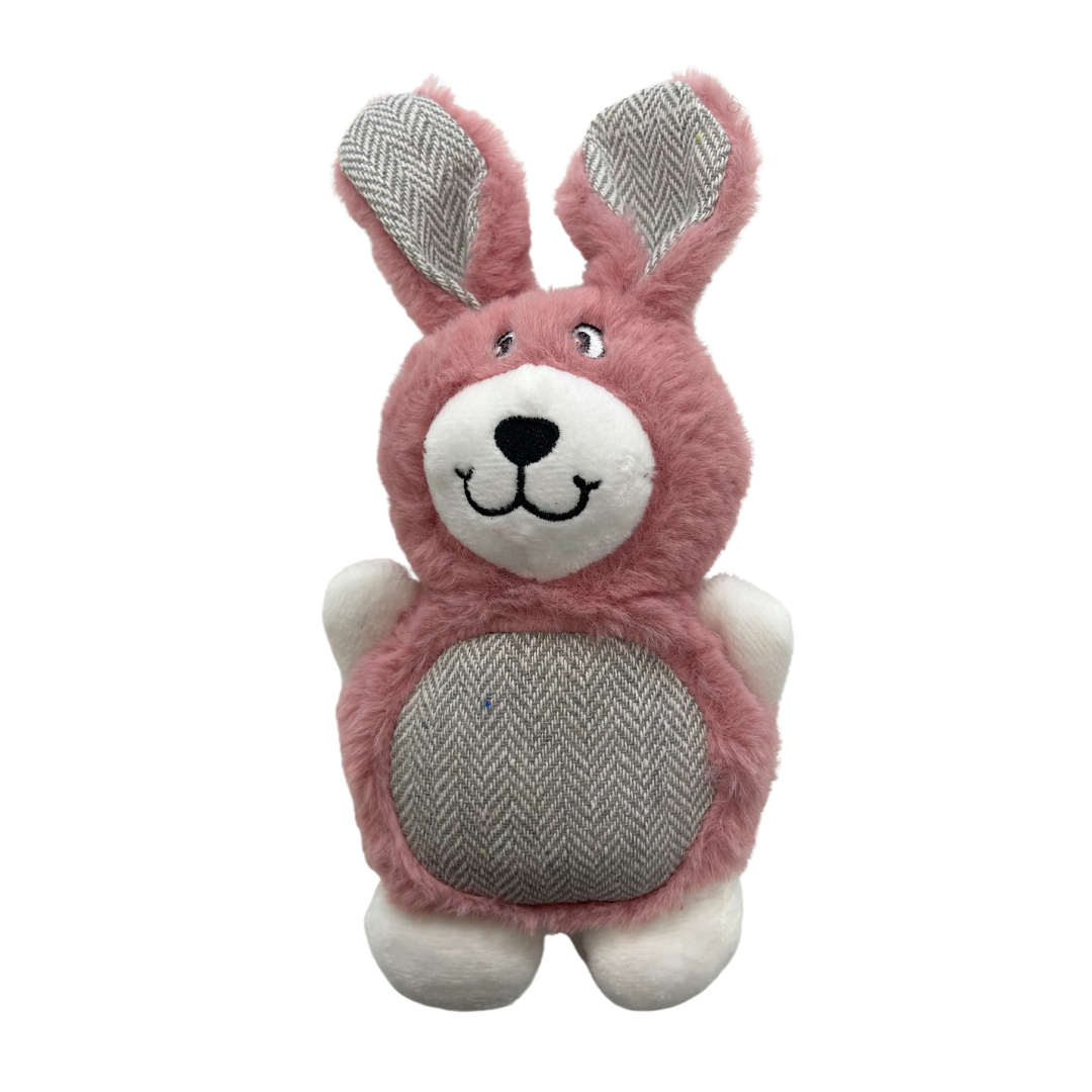 Lille pink bamse med piv, 25cm