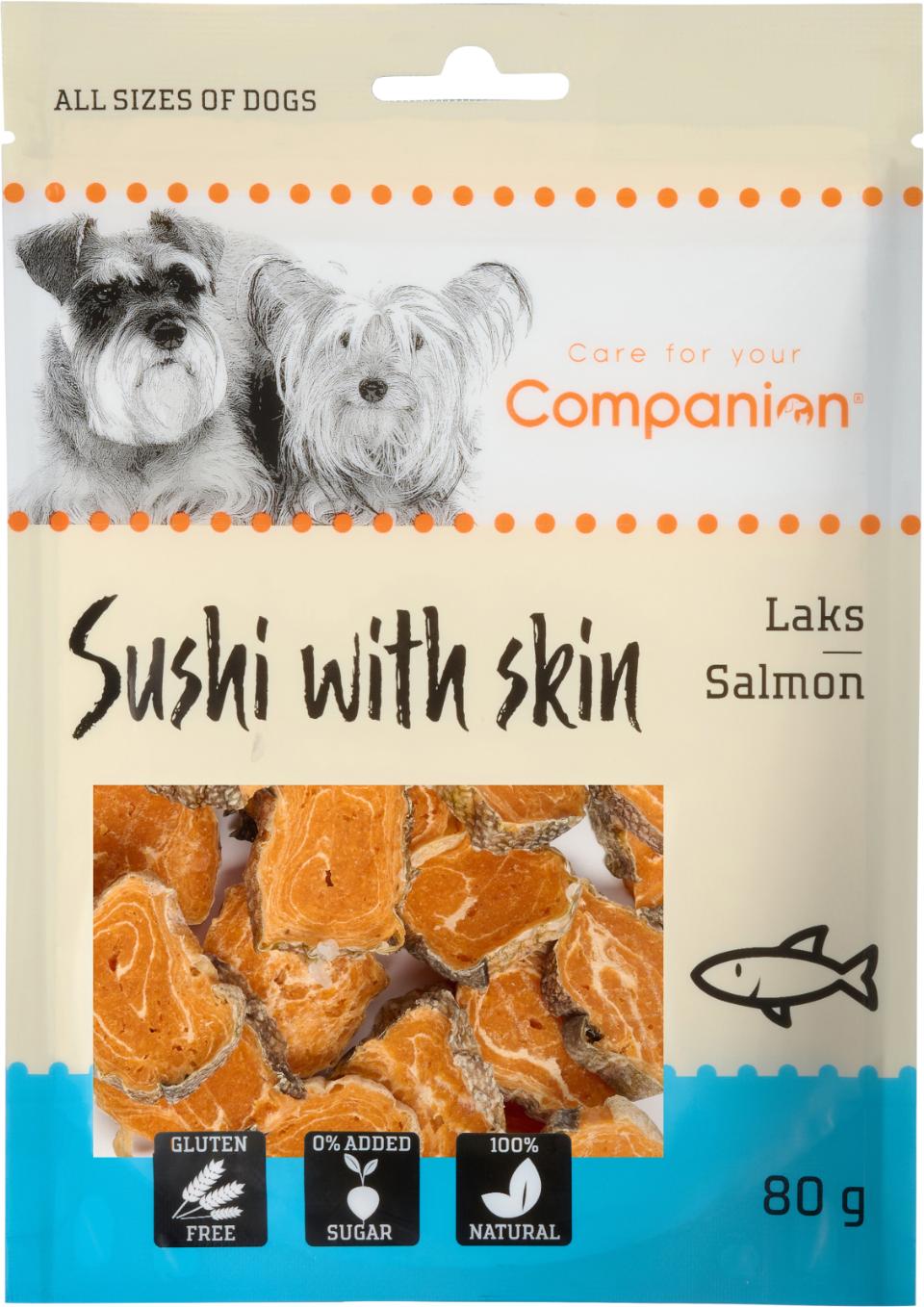 Companion - Skin Wrapped Sushi - laks 80g